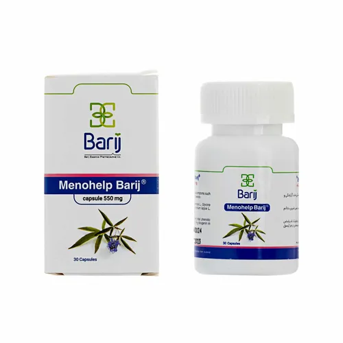 قیمت و خرید کپسول منوهلپ باریج اسانس 550 میلی گرم